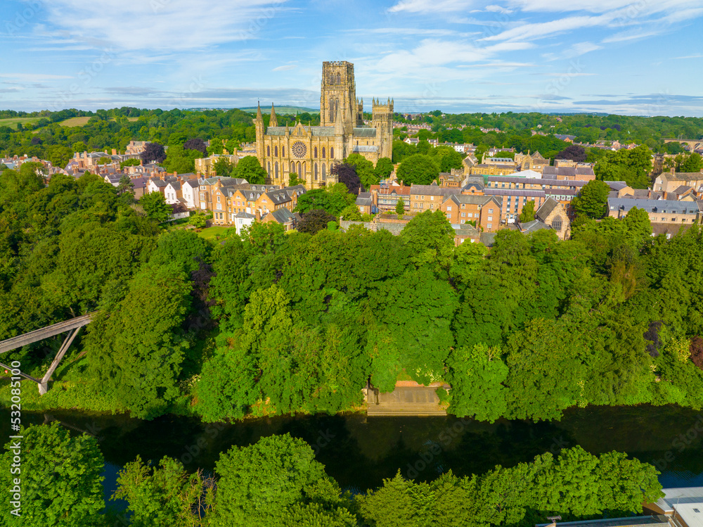 Durham Cathedral is a cathedral in the historic city center of Durham ...