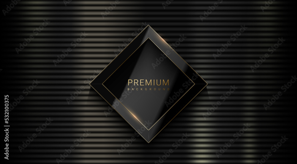 Black shiny metal horizontal straight line background with vector ...