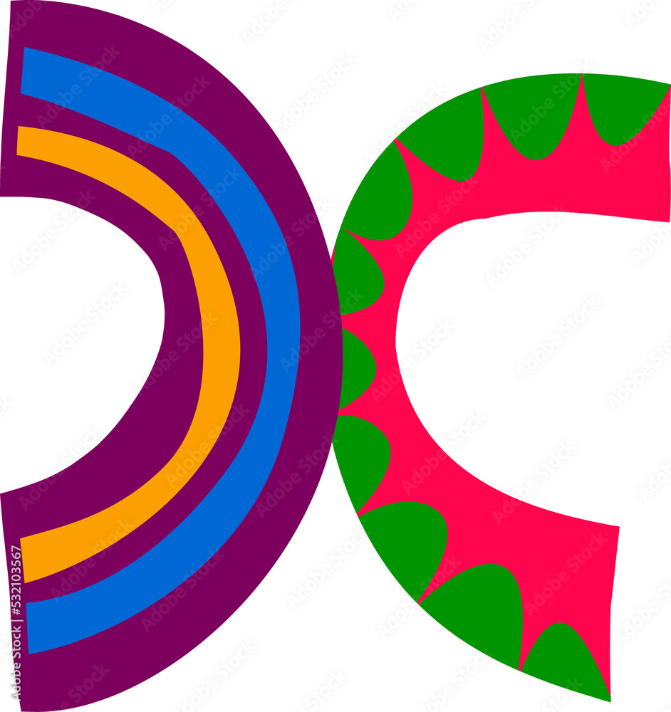 Mexican font cartoon letter, latin alphabet symbol Stock Illustration ...