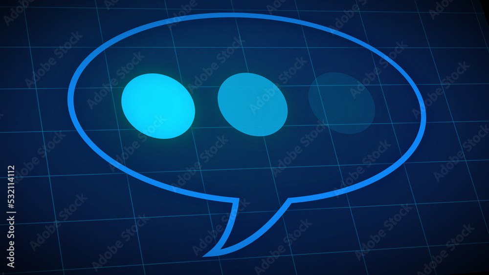 Trendy stylish yet simple attractive speech chat bubbles for text and ...