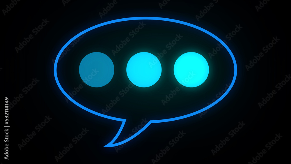 Trendy stylish yet simple attractive speech chat bubbles for text and ...