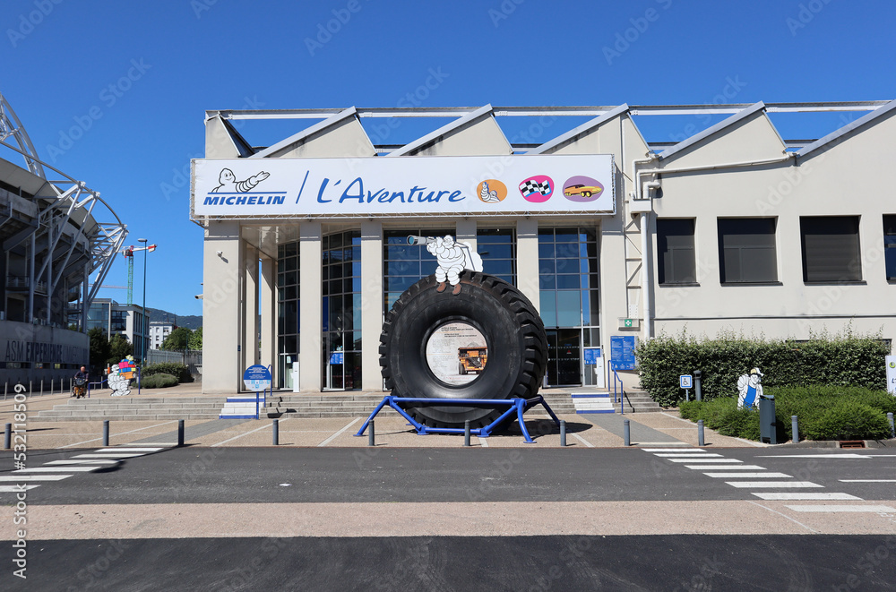 Clermont-Ferrand, France - 02.07.2022: Bibendum, Michelin Man, the ...