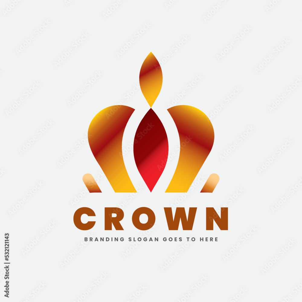Royal Princess Crown Logo Stock Vector | Adobe Stock