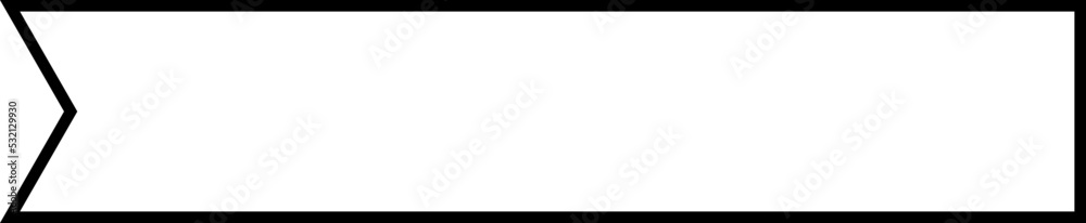 Simple banner clipart Stock Vector | Adobe Stock