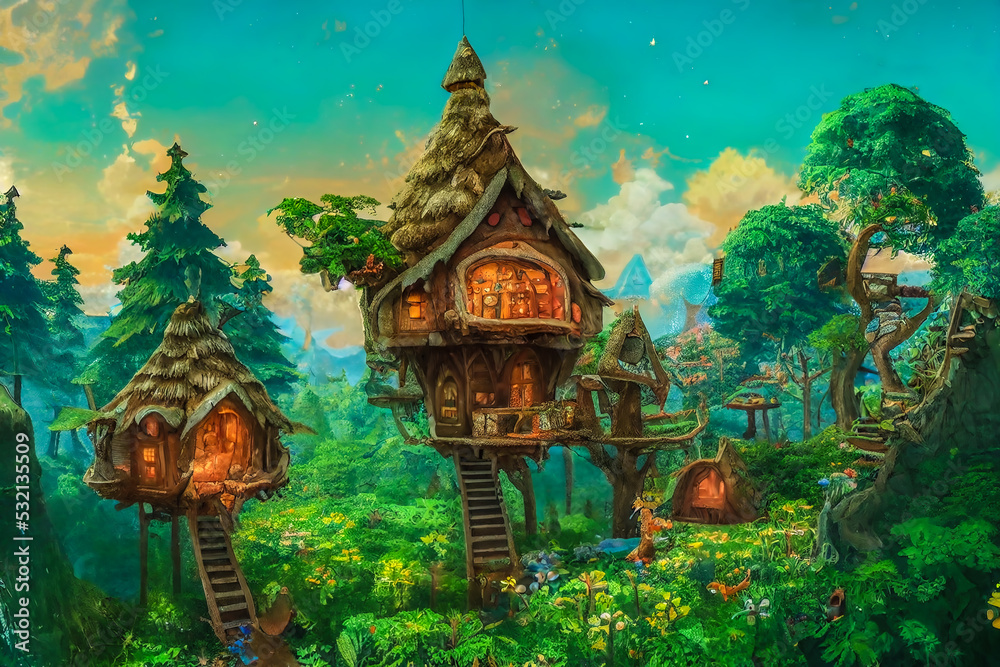 Fairy World Background