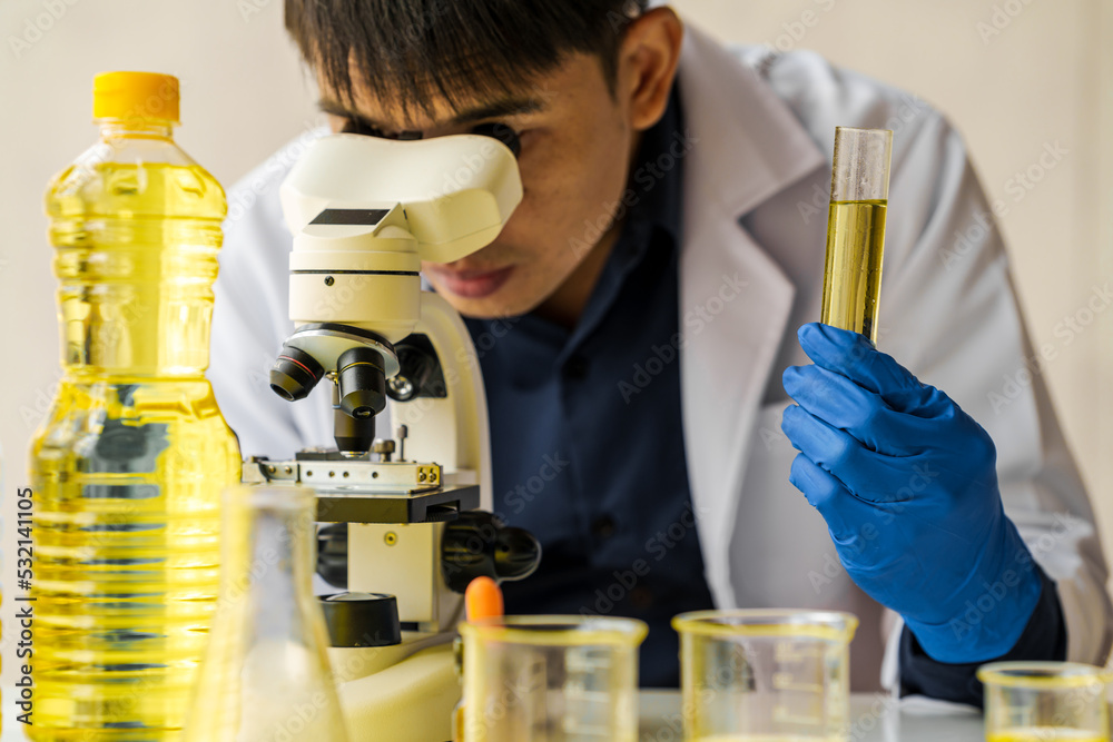 Cooking oil lab test , Quality control of vegetable oil industry ...