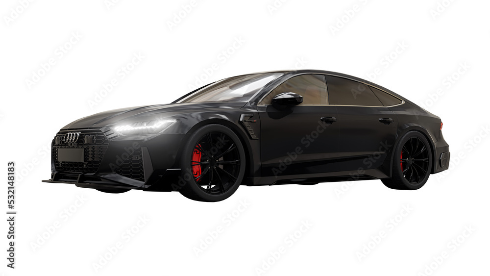 Side View 2022 Audi Rs7