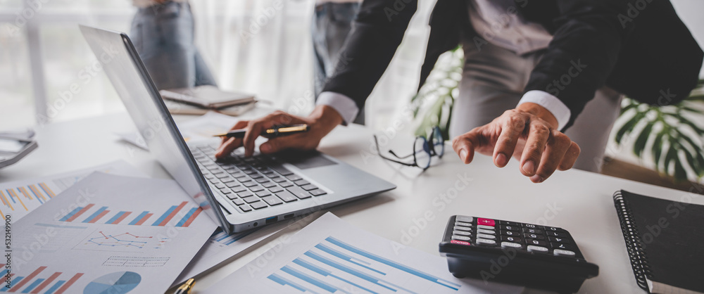 Young colleagues having great business conversations in a modern ...