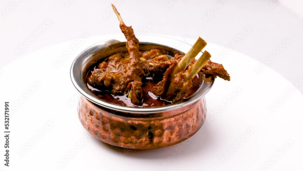 Mutton curry or Mutton gravy is a delicious Indian curried dish of soft ...