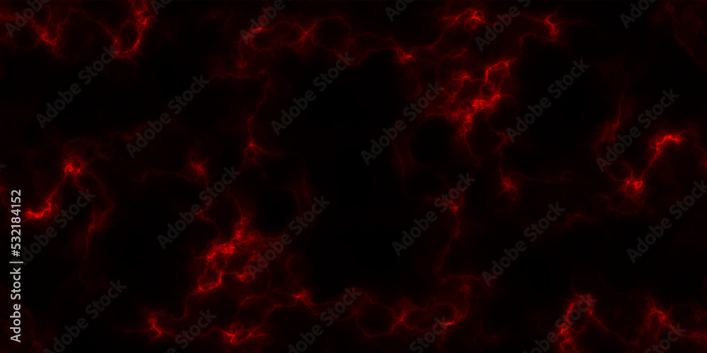 Abstract background with fire and realistic dark red fire particle burn ...