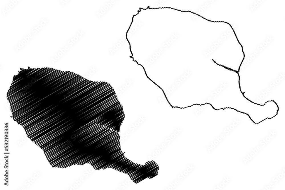 Poster Filicudi island (Italian Republic, Italy, Sicily, Aeolian ...