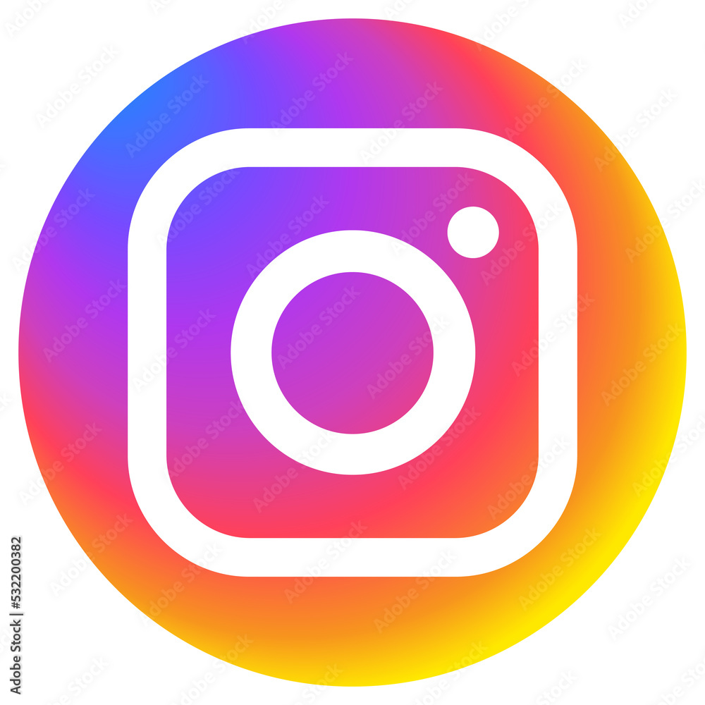 Instagram icon Stock Photo | Adobe Stock