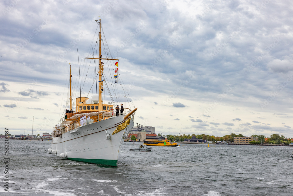 Dannebrog is Denmark's royal ship. It was built at Orlogsværftet in ...