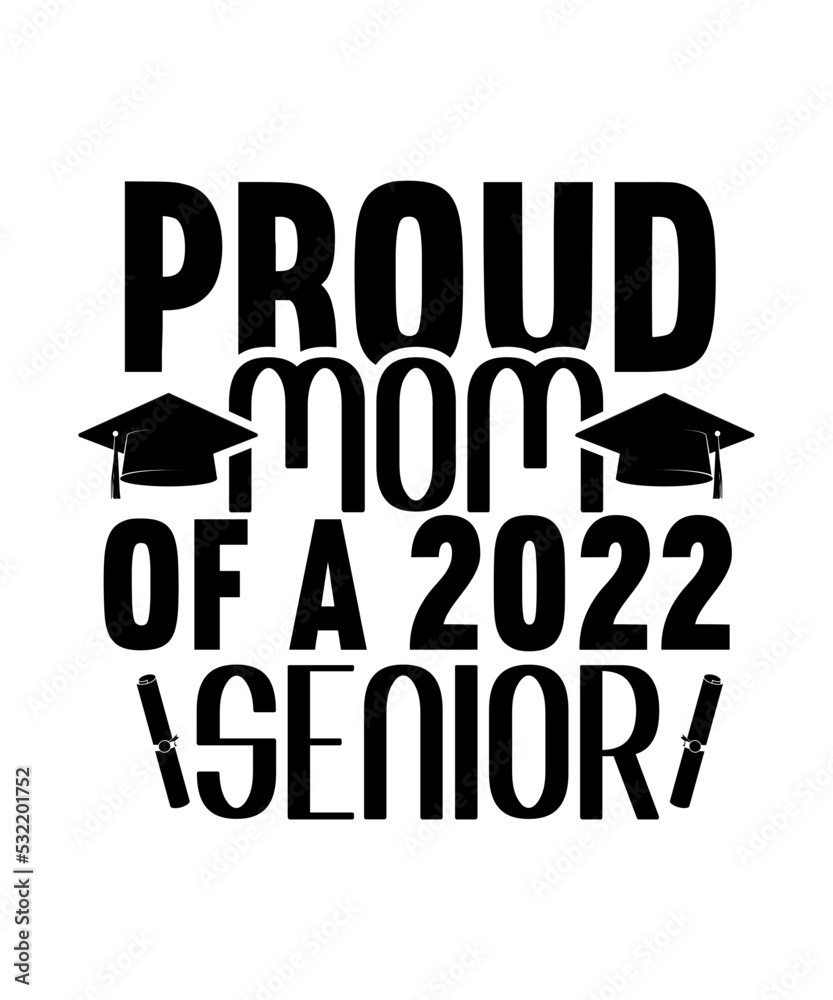 Proud Graduate 2022 SVG Bundle, Graduation Svg PNG, Proud Senior Svg ...