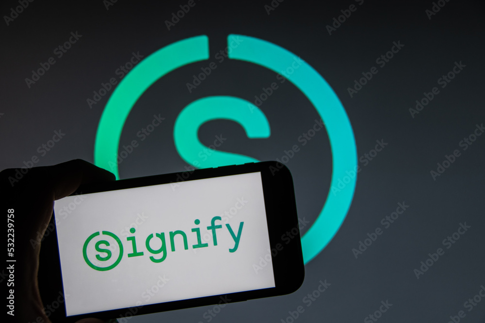 Rheinbach, Germany 8 August 2022, The brand logo of the Dutch company ...