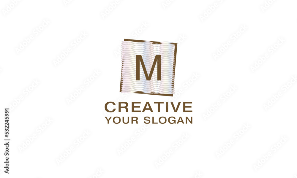 Modern letter M logo design. Business monogram, digital technology ...