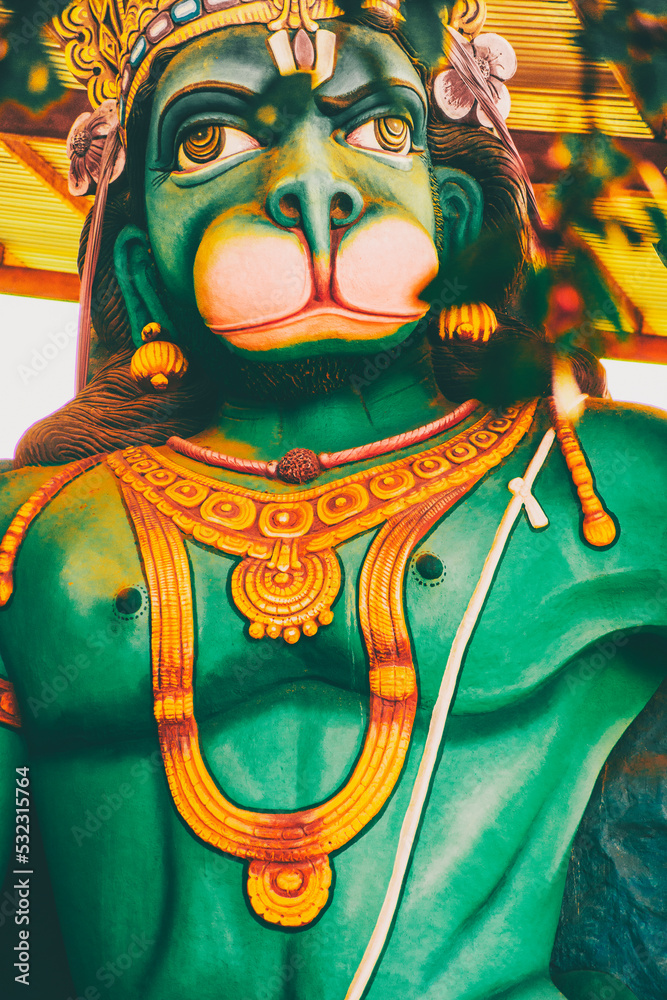 Monkey God / Hanuman upclose Stock Photo | Adobe Stock