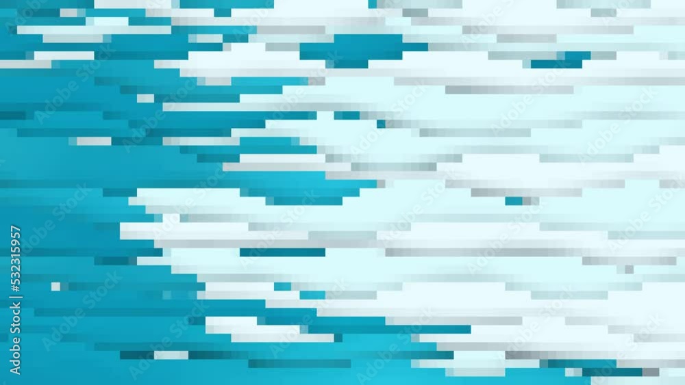Pixel art multi colour cartoon abstract horizontal stripes background ...