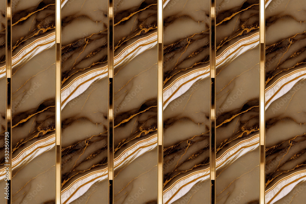 Marble gold texture seamless background. Abstract realistic golden ...