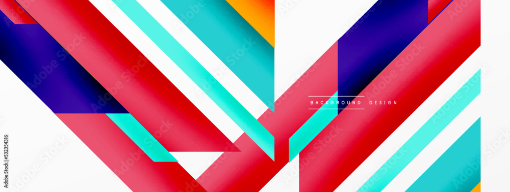 Dynamic lines background. Wallpaper for concept of AI technology ...