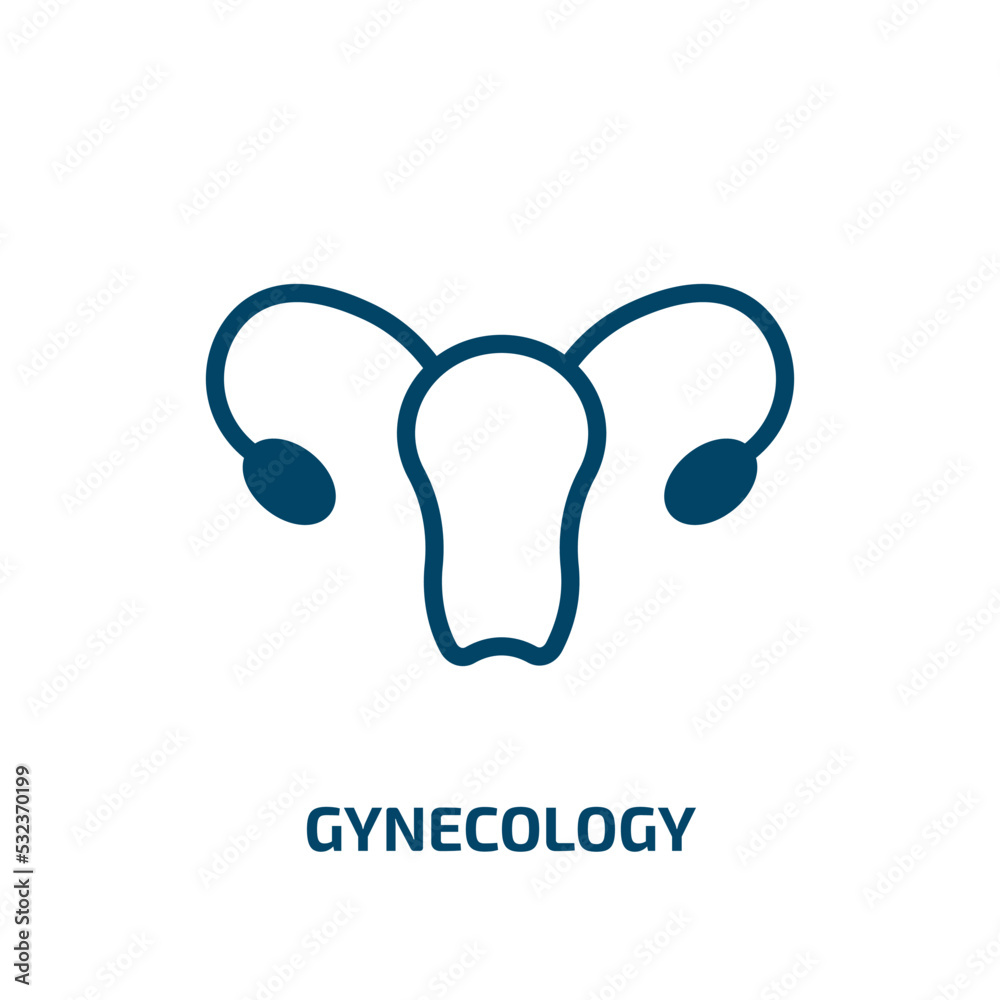 Vecteur Stock gynecology icon from health and medical collection ...