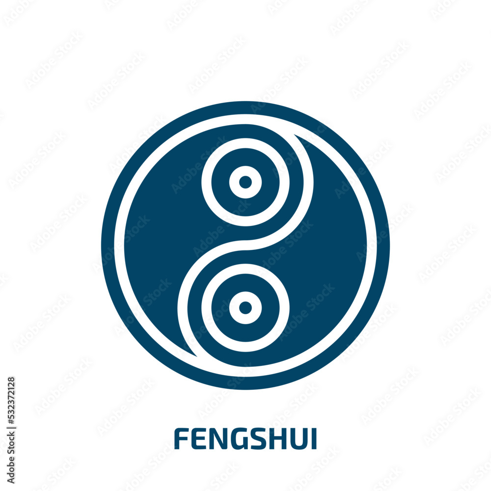 fengshui icon from nature collection. Filled fengshui, chinese ...