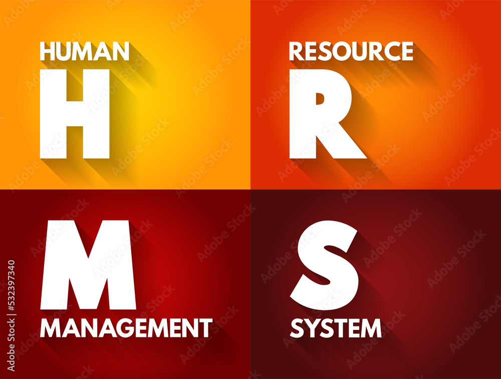 HRMS Human Resource Management System - suite of software applications ...