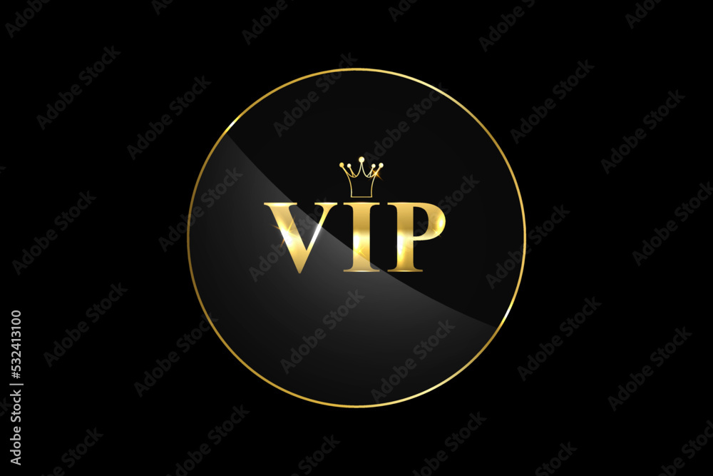Vip.Tag.Voucher. Gift card.Premium card.VIP Invitation.Golden VIP ...