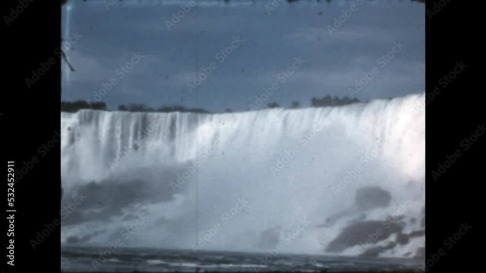 Niagara Falls Views 1970 - Views of Niagara Falls include the Prospect ...
