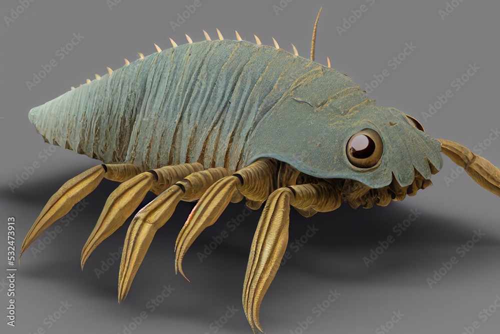 3D modeling of Jaekelopterus. Jaekelopterus is a genus of predatory ...