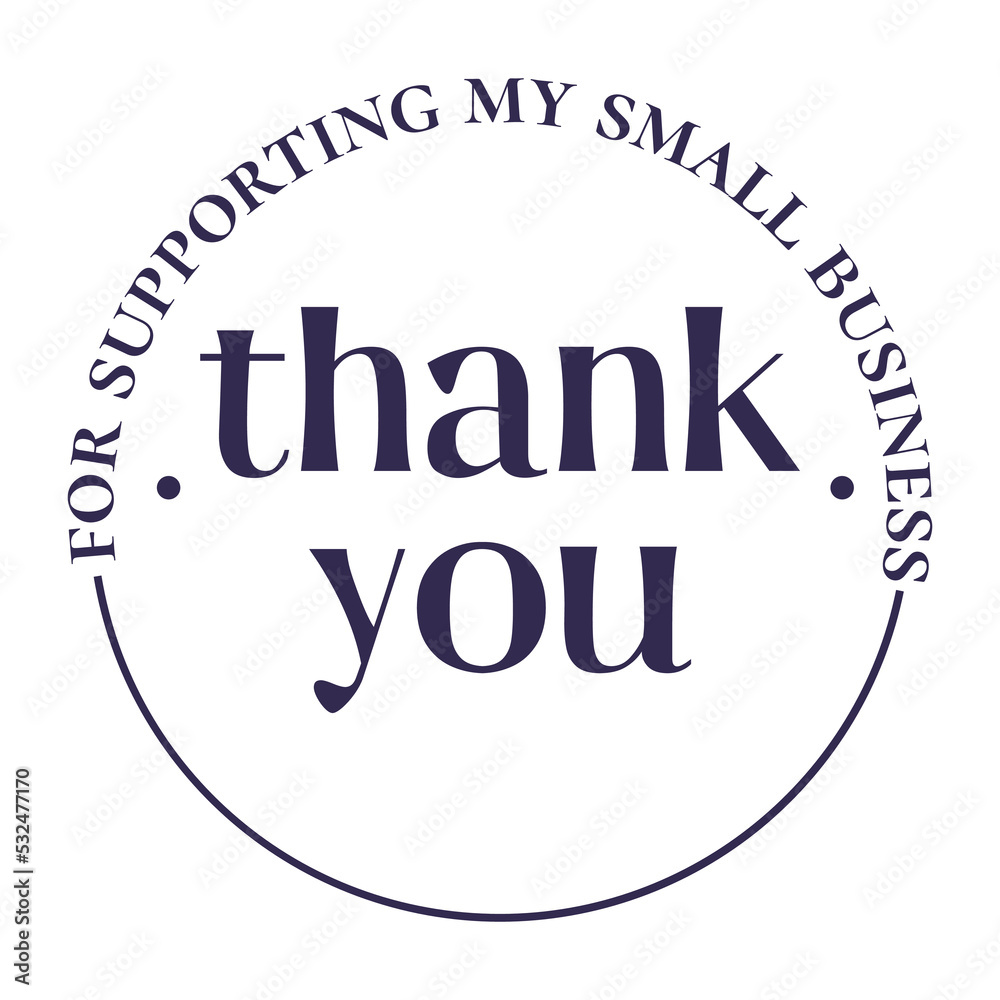 Thank you for your support. Vintage vector thank you handwritten ...