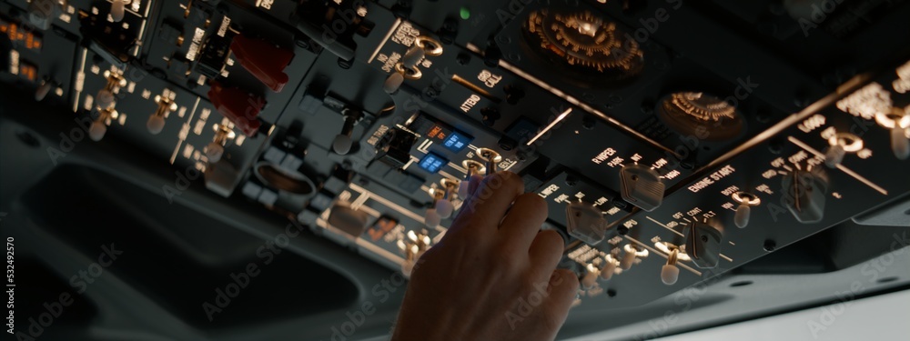 CU Commercial aircraft pilots adjusting radio channel parameters during ...