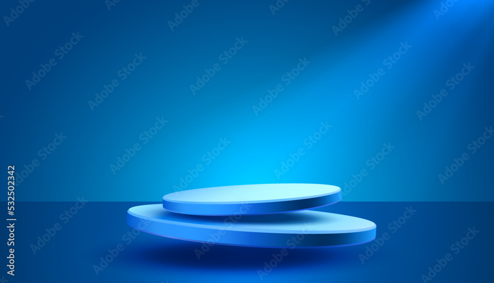 Stage podium with lighting, Stage Podium Scene with for Award, Decor ...