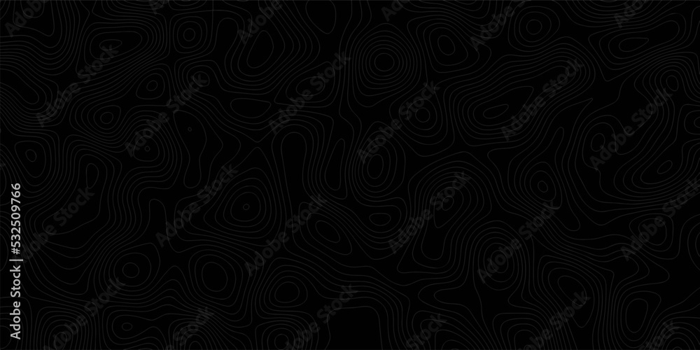 Abstract background with topographic lines .Digital Contour curve dot ...