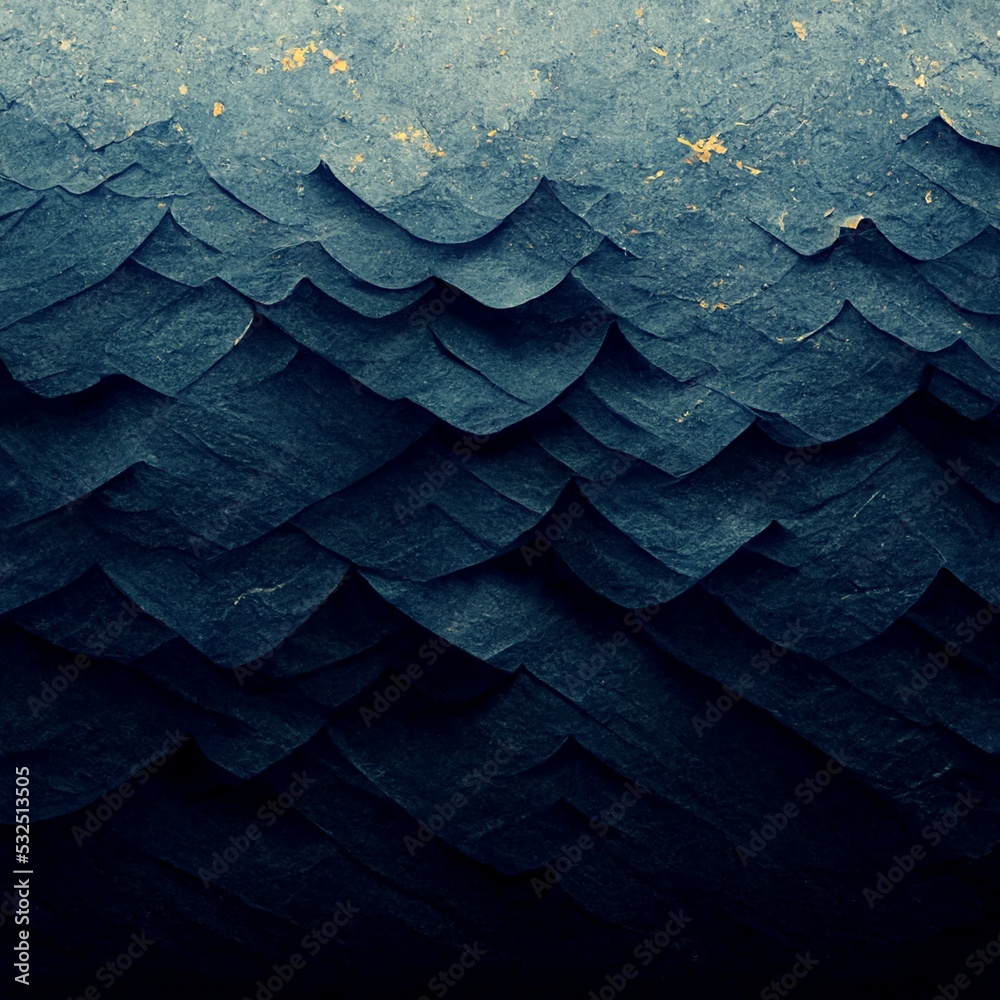 Navy Blue 3D abstract pattern. Seamless 3D background wallpaper ...