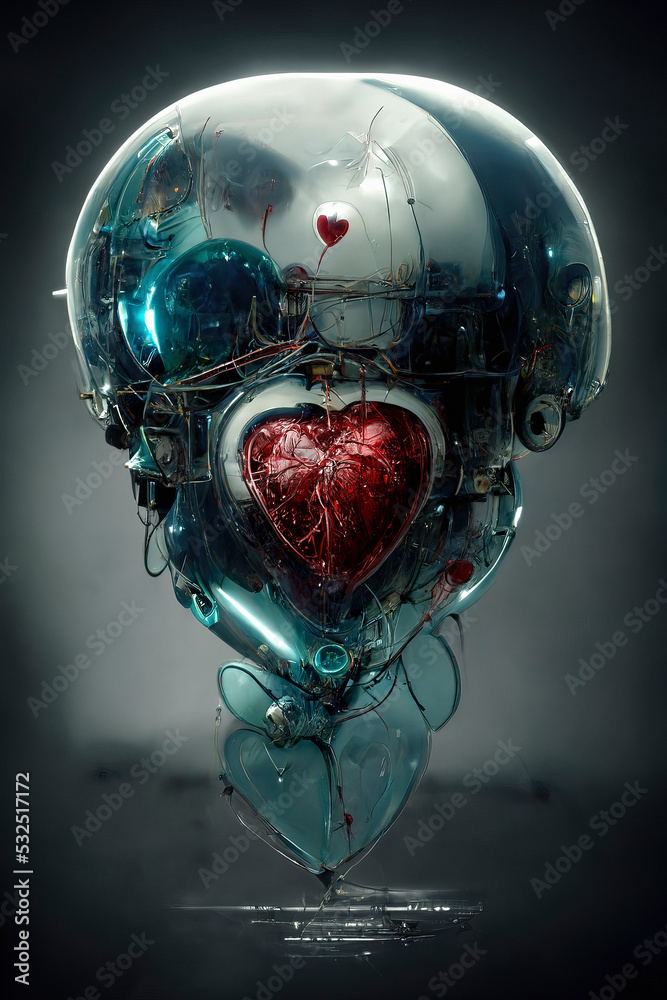 Atomic Heart its an artificial cyber heart powered by nuclear energy ...