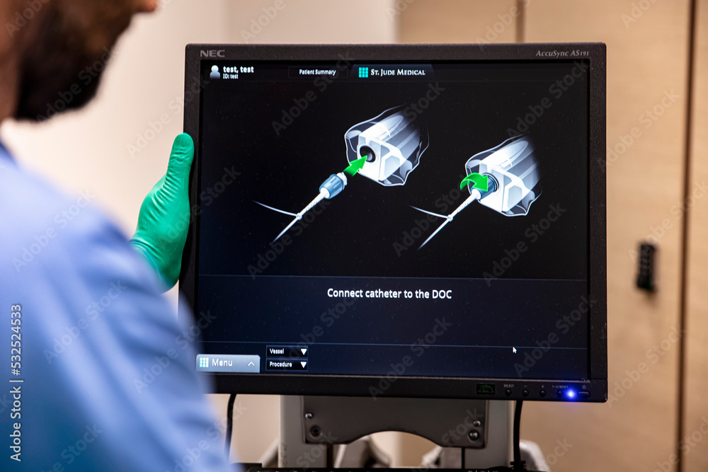 Istanbul, Turkey - September 20, 2022 ; Optical coherence tomography ...