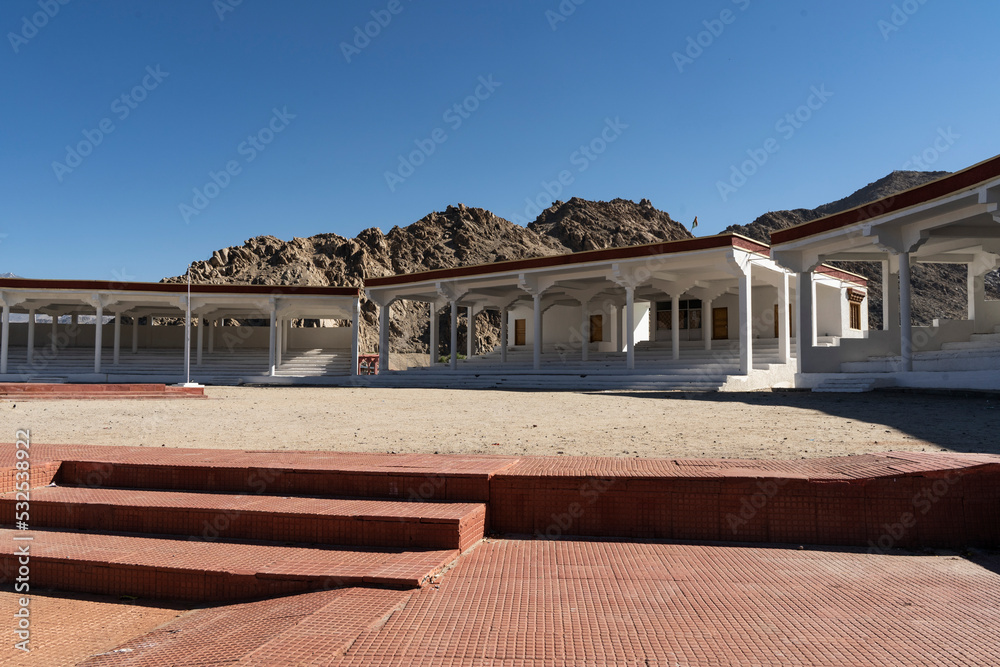 Sindhu Ghat in Leh, Ladakh India. Or Indus Ghat. It is a beautiful ...