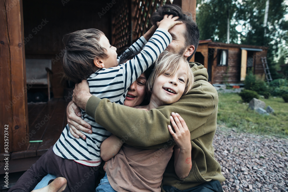 Family mess Stock Photo | Adobe Stock