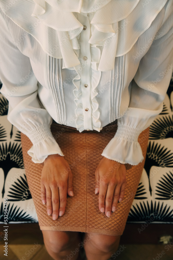 Formal Female Attire Closeup Stock Photo | Adobe Stock