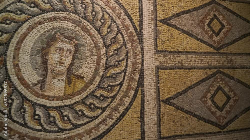Zeugma Mosaic Museum, one of the largest mosaic collection in the world ...