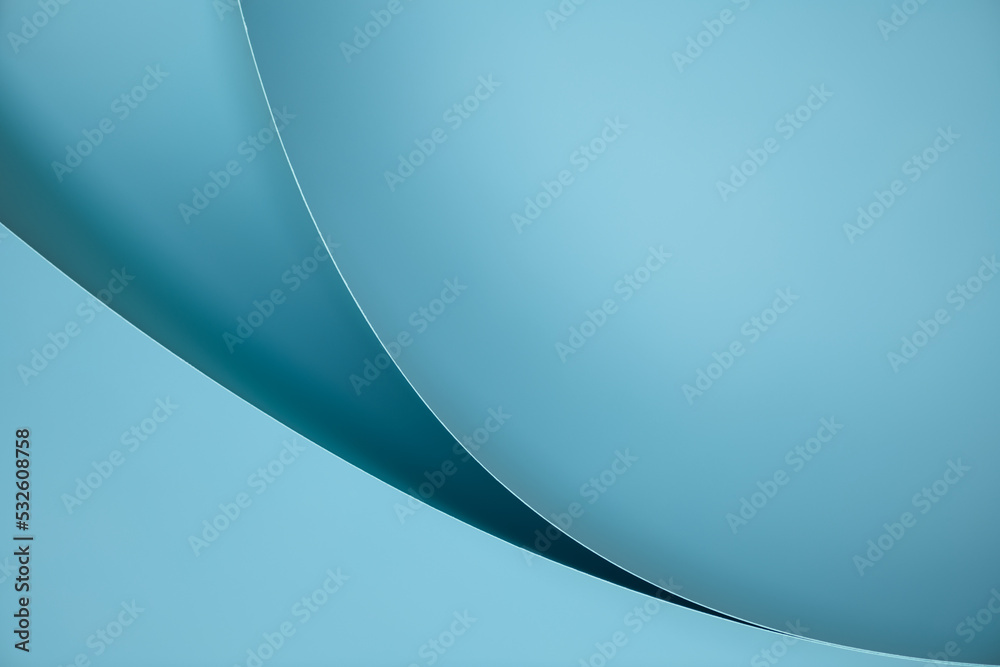 Abstract blue geometric shapes. Stock Photo | Adobe Stock