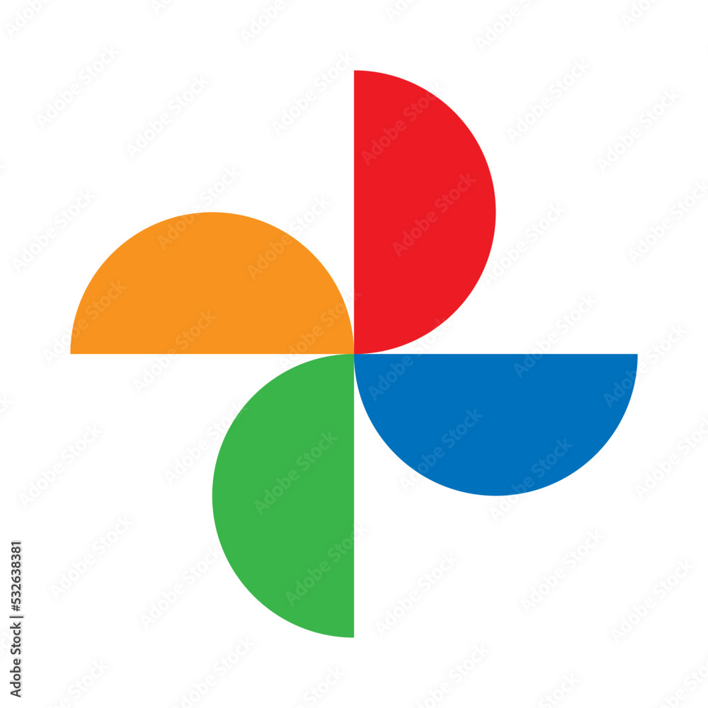 Vector illustration viewer photos application. Isolated on a blank ...