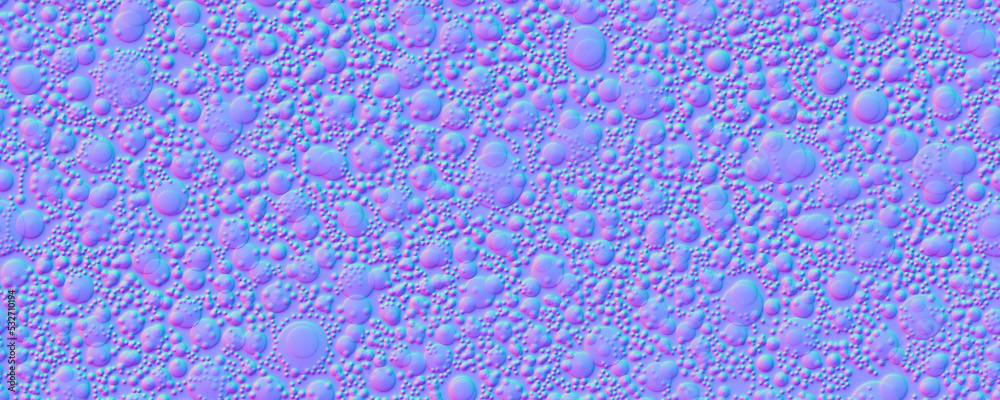 Normal map seamless pattern with milk shake texture top view. Abstract ...