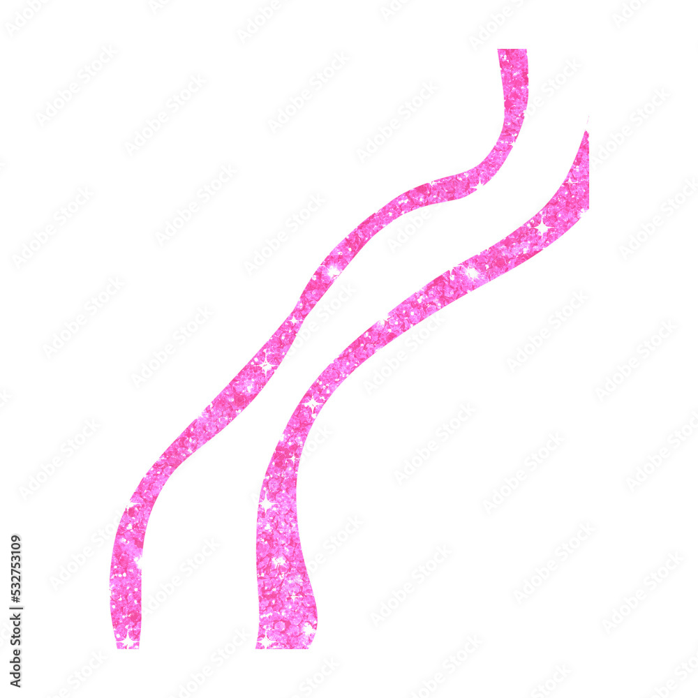 Pink Decorative Lines