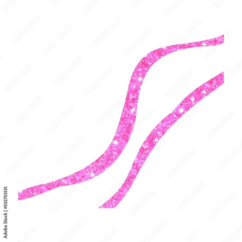 Pink Decorative Lines