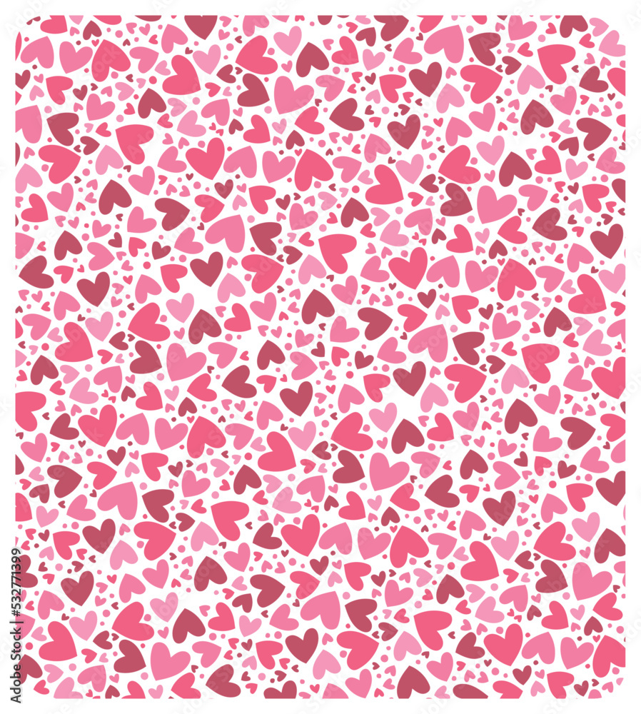 Motif cœur pour customiser des objets, accessoires, packaging ...