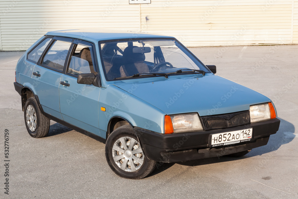 Lada Samara Vaz 2109, Lada Sputnik. Old used car in a good condition ...