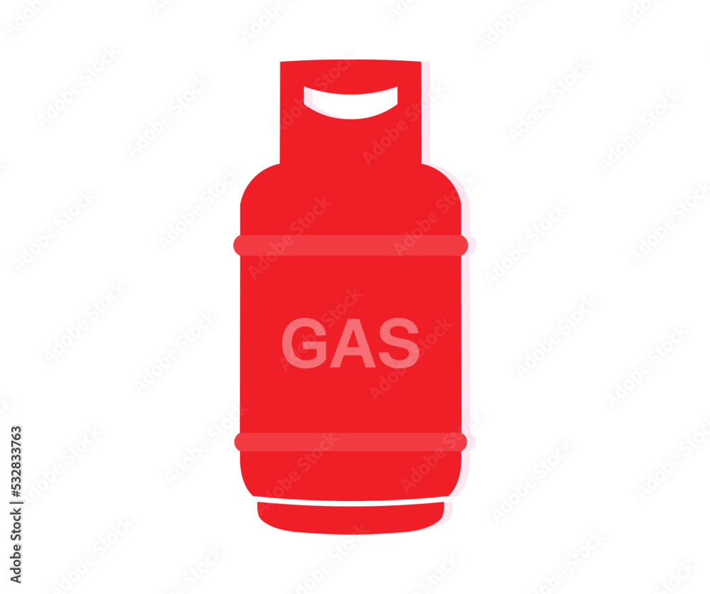 Propane gas cylinder logo design. Compressed oxygen propane dangerous ...