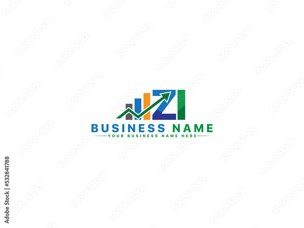 Commercial ZI z&i Logo Icon, Abstract Letter Zi z i Logo Image Vector ...